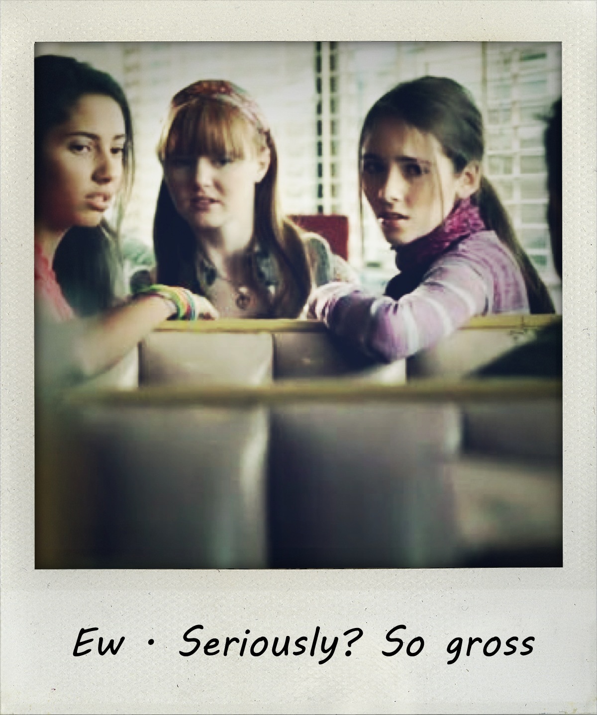 Ew, Seriously? So Gross. – Agreycat